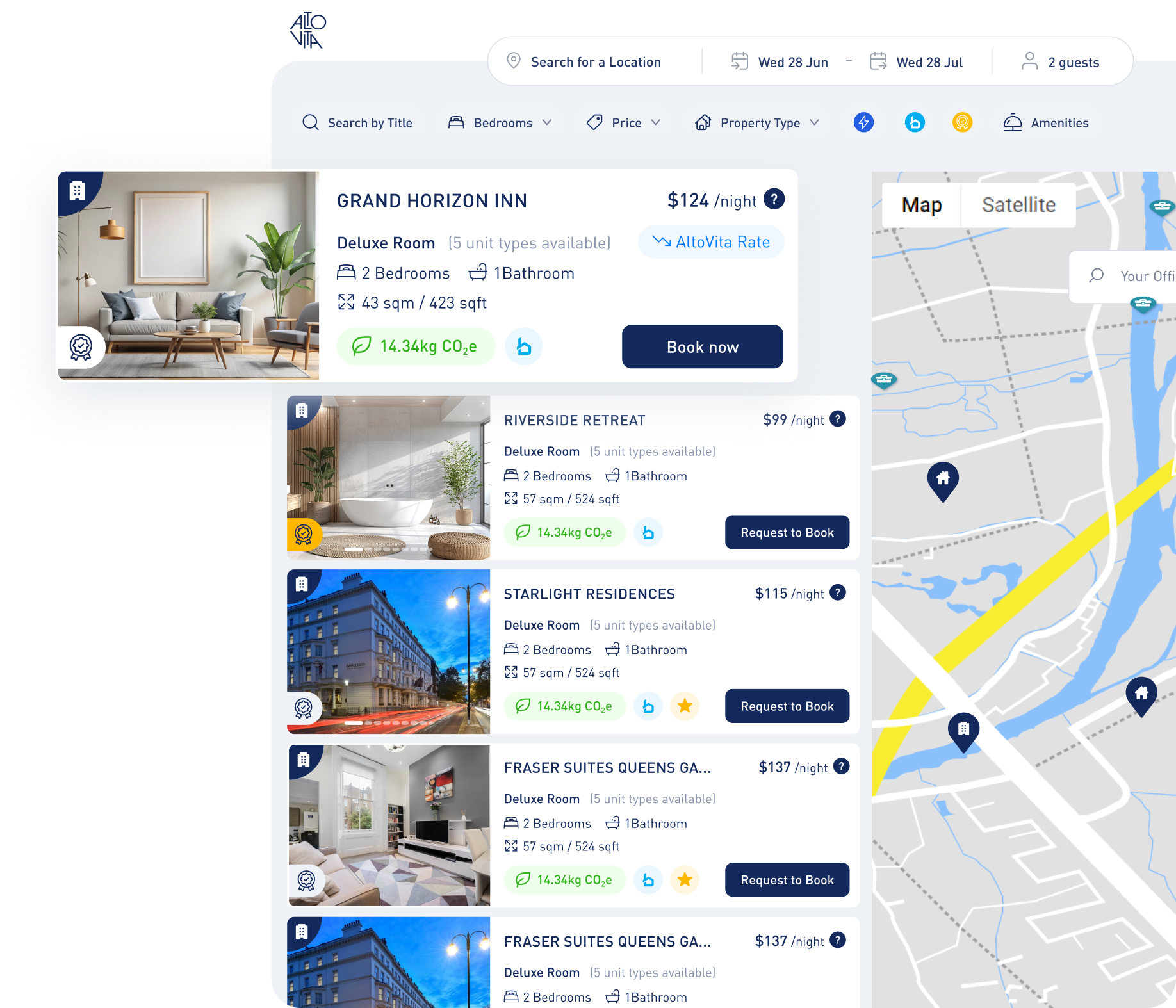 AltoSearch - Self-search tool for temp housing