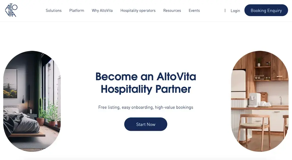 Become an AltoVita Hospitality Partner